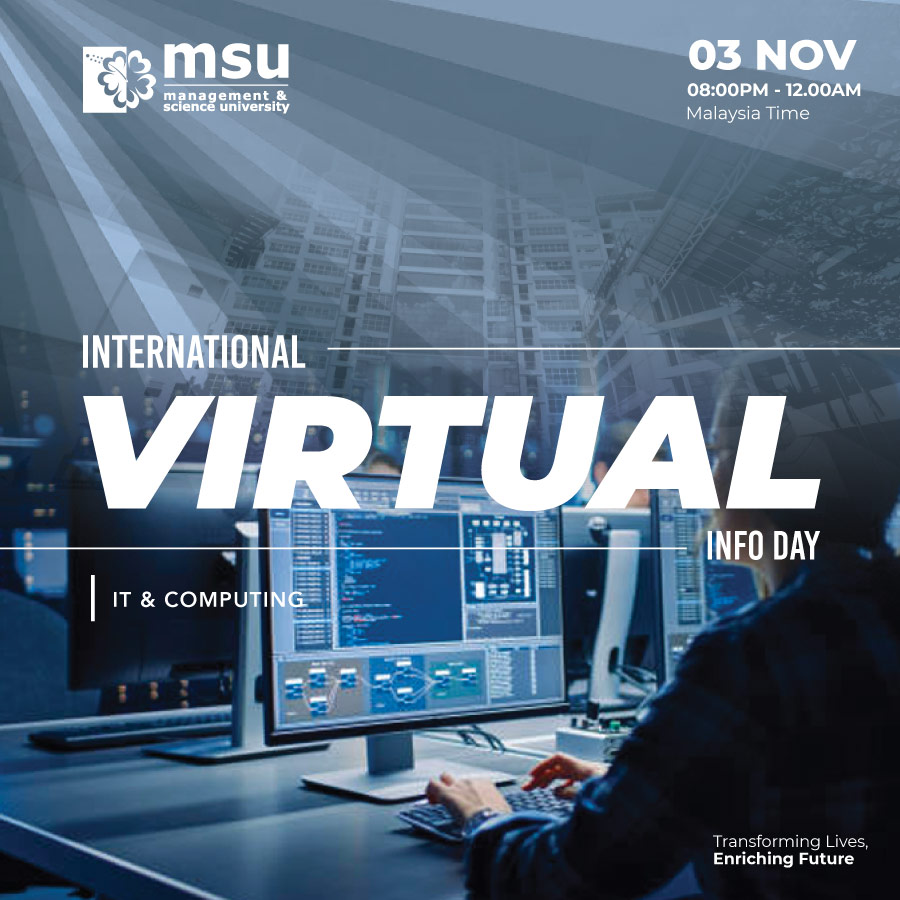 INTERNATIONAL VIRTUAL OPEN DAY - IT & COMPUTING | MSU (Management ...