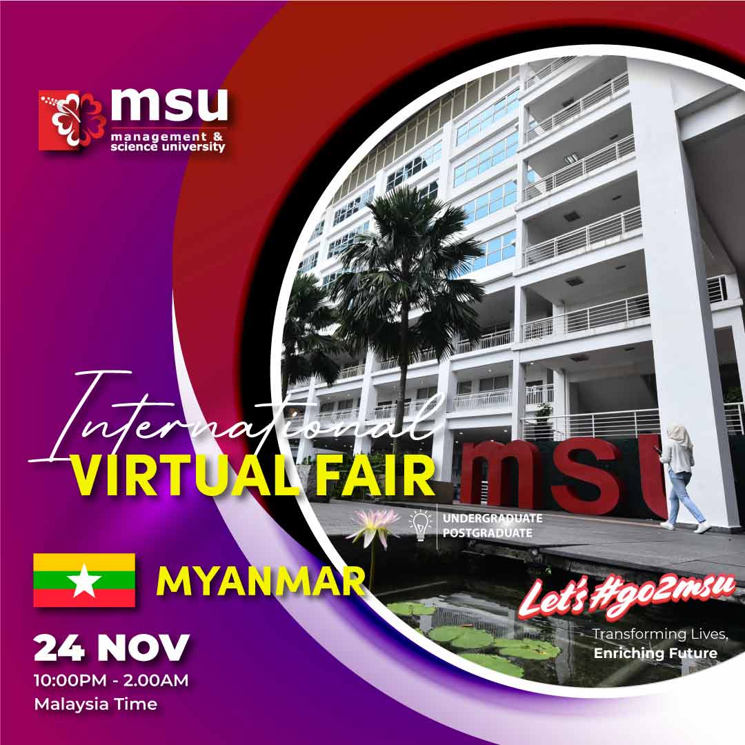 INTERNATIONAL VIRTUAL FAIR - MYANMAR | MSU (Management & Science ...
