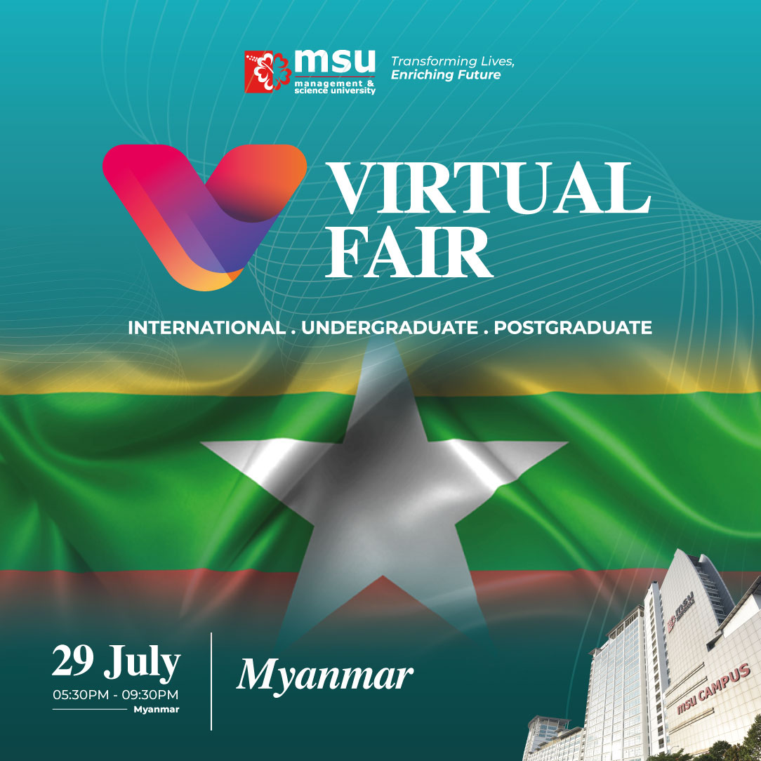 International Virtual Fair - Myanmar | MSU (Management & Science ...