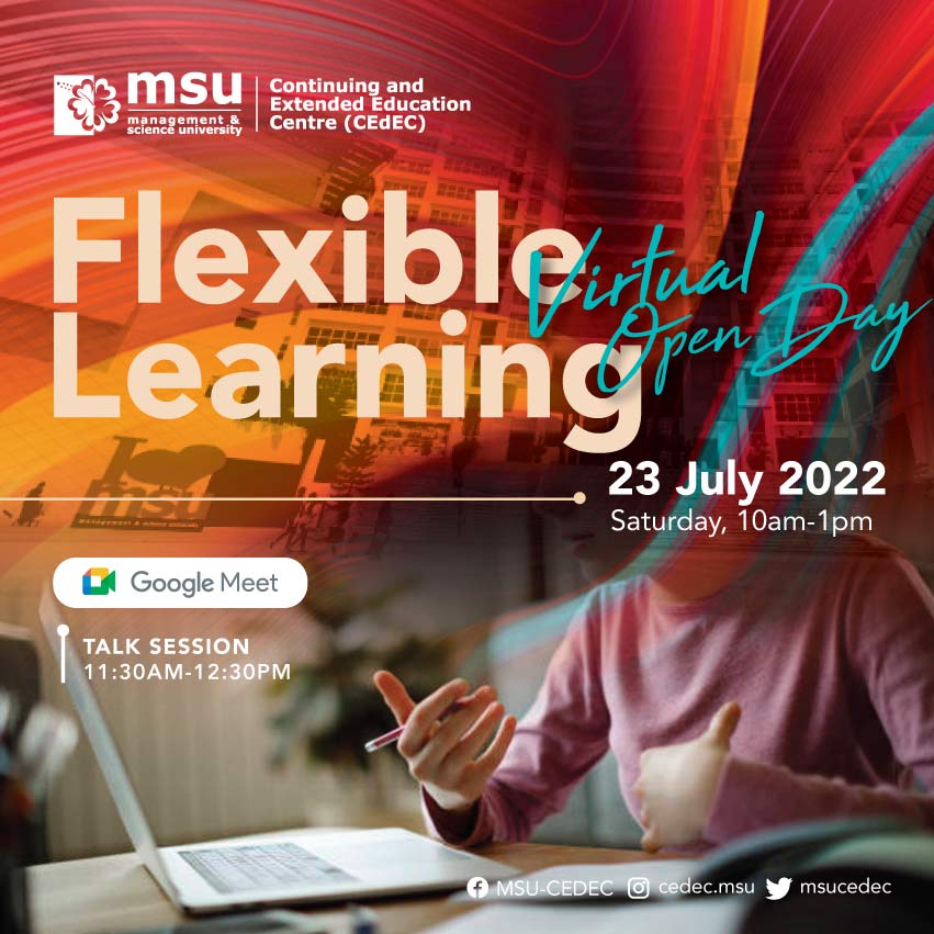 INTERNATIONAL VIRTUAL OPEN DAY - FLEXIBLE LEARNING | MSU (Management ...
